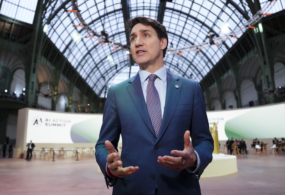 Trudeau in Brussels to talk security as U.S. tariff threats continue ...
