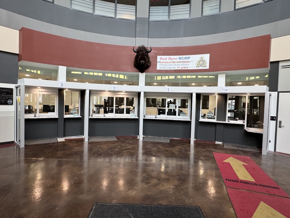 Front counter renovations finished at Red Deer RCMP detachment ...