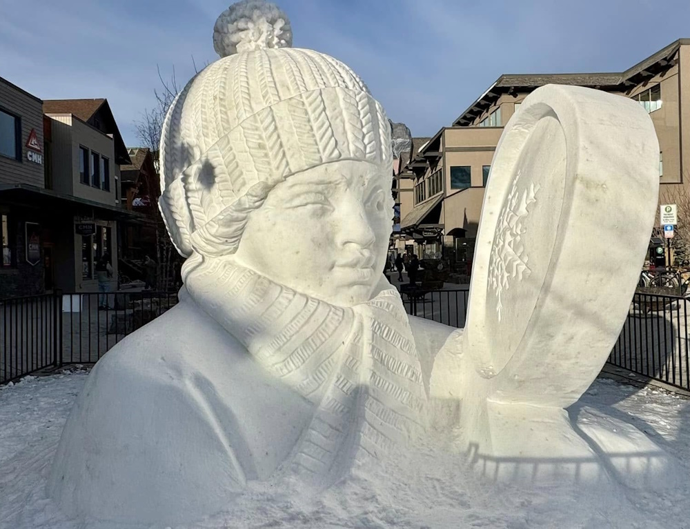 Strathmore photographer captures unique snow sculptures in Banff ...