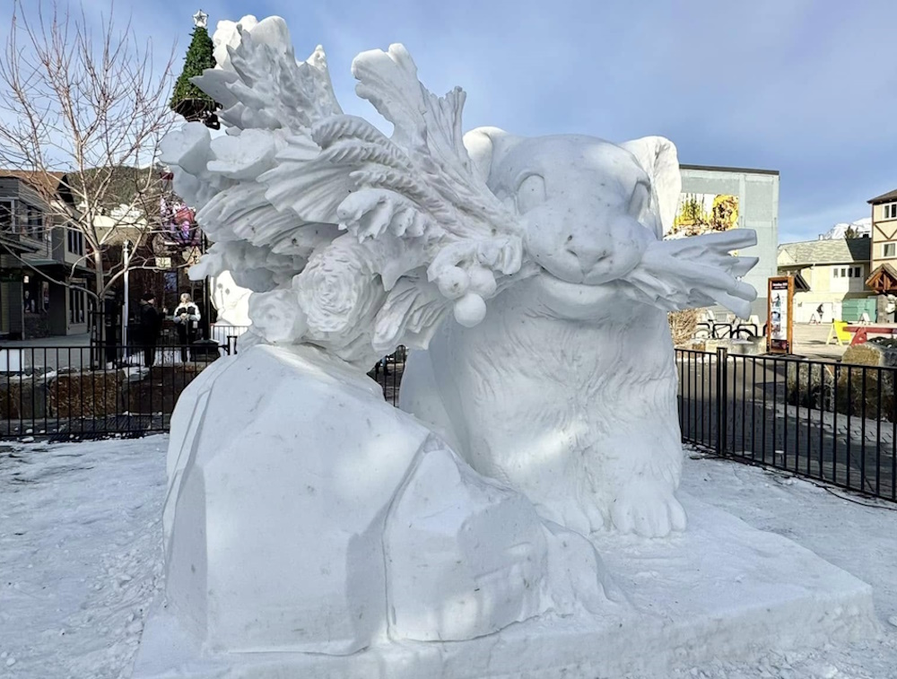 Strathmore photographer captures unique snow sculptures in Banff ...