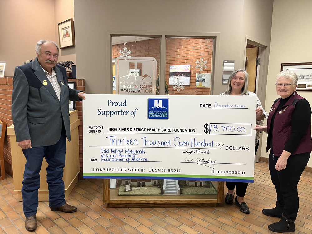 High River Hospital donation will allow patients to see clearly ...