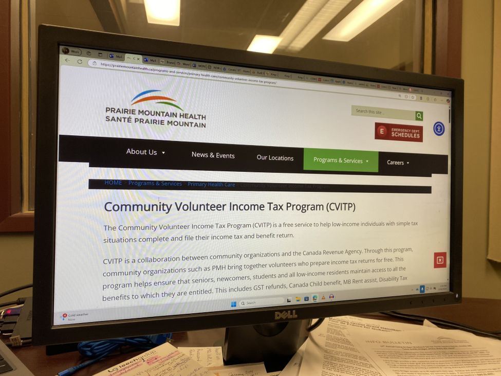 Prairie Mountain Health seeks volunteers for free tax return program ...