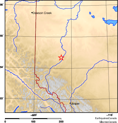 Alberta on slightly shaky ground as another earthquake recorded in the ...