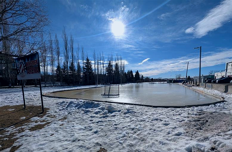 The warm weather is causing some of Okotoks' outdoor rinks to be closed ...
