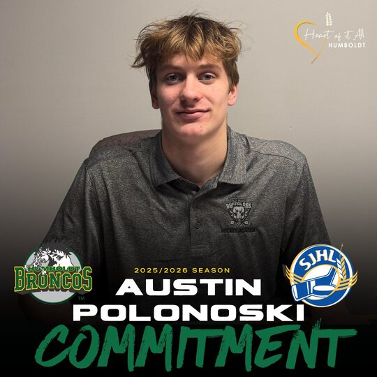 Broncos announce commitment from Austin Polonoski for 2025-26 season ...
