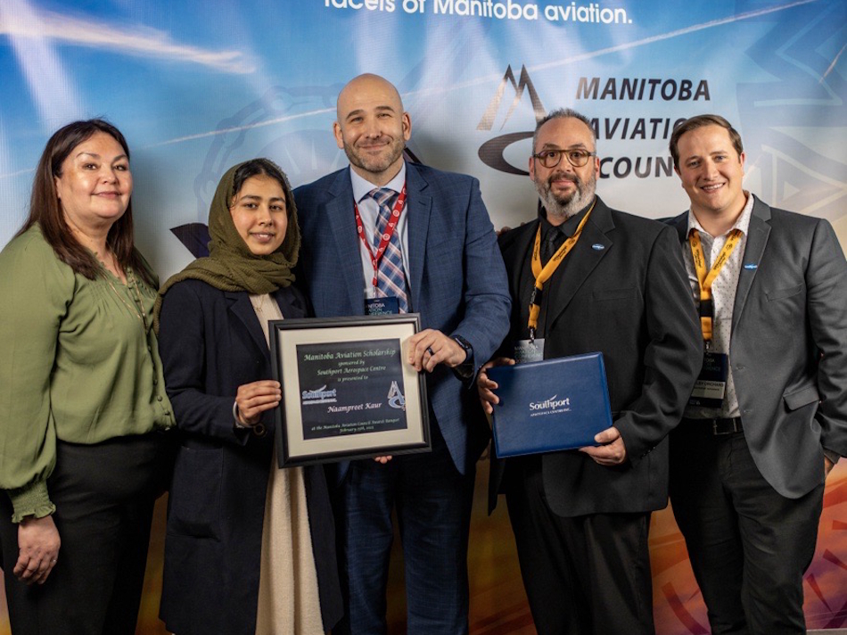 CEO Nathan Peto awards Southport aviation scholarship - PortageOnline ...