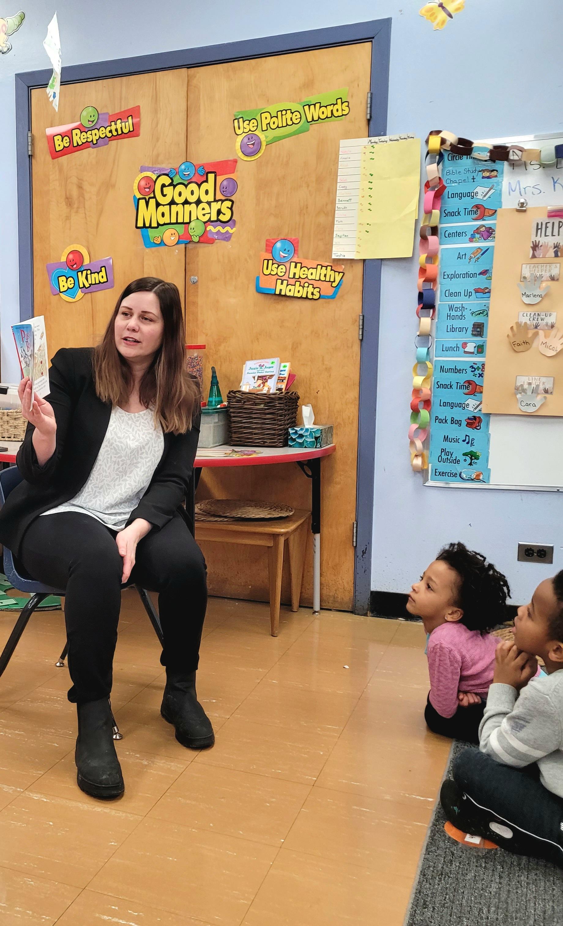 CHVN attends Beautiful Saviour Lutheran School for I Love to Read month ...