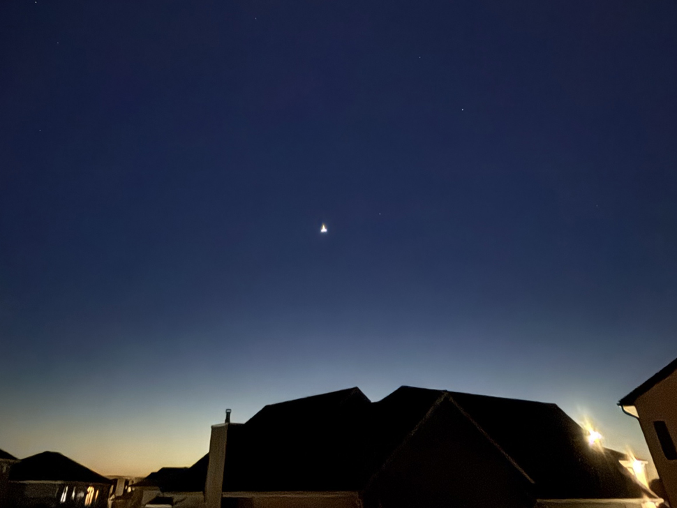 Rare Friday night sky in the Southeast with planetary parade ...