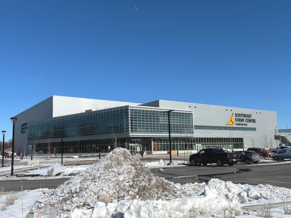 Ice, ice baby! The Southeast Event Centre's rink is ready to rock ...