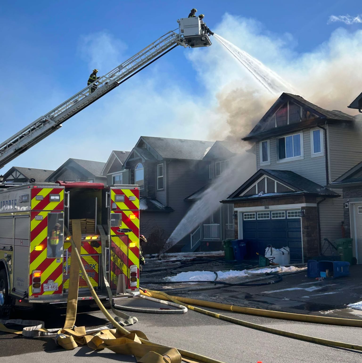 Watch: Update: Airdrie firefighters remain on scene after Bayside house ...