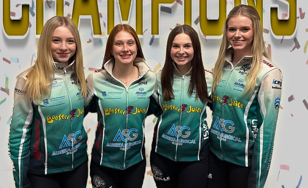 Curling team with local talent crowned Alberta’s U20 champions, bound ...