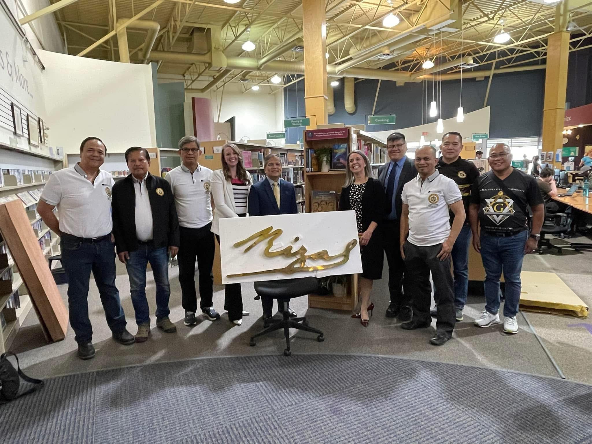 Airdrie Knights of Rizal raising final funds for library initiative ...