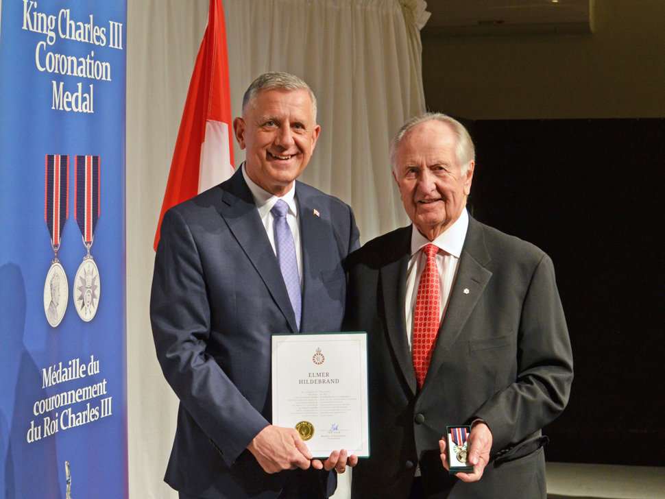 Golden West CEO accepts prestigious King Charles III Coronation Medal ...