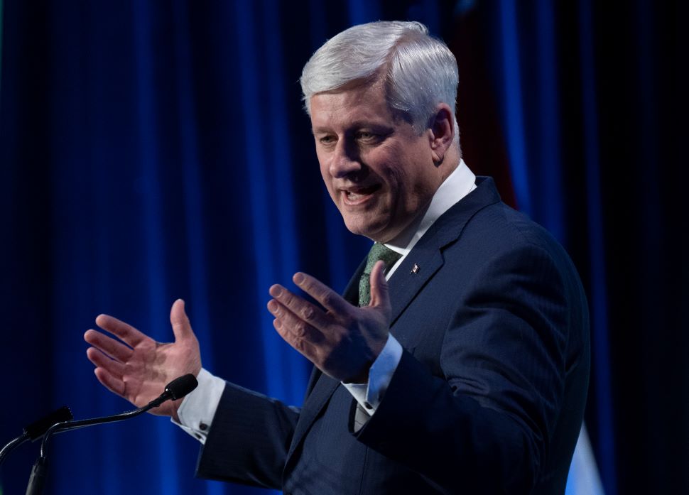 Former PM Harper blasts Liberal leadership candidate Mark Carney's ...