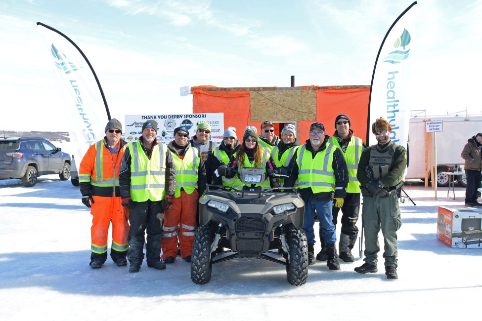 Reeling in the fun at Pelican Lake's Ice Fishing Derby ...