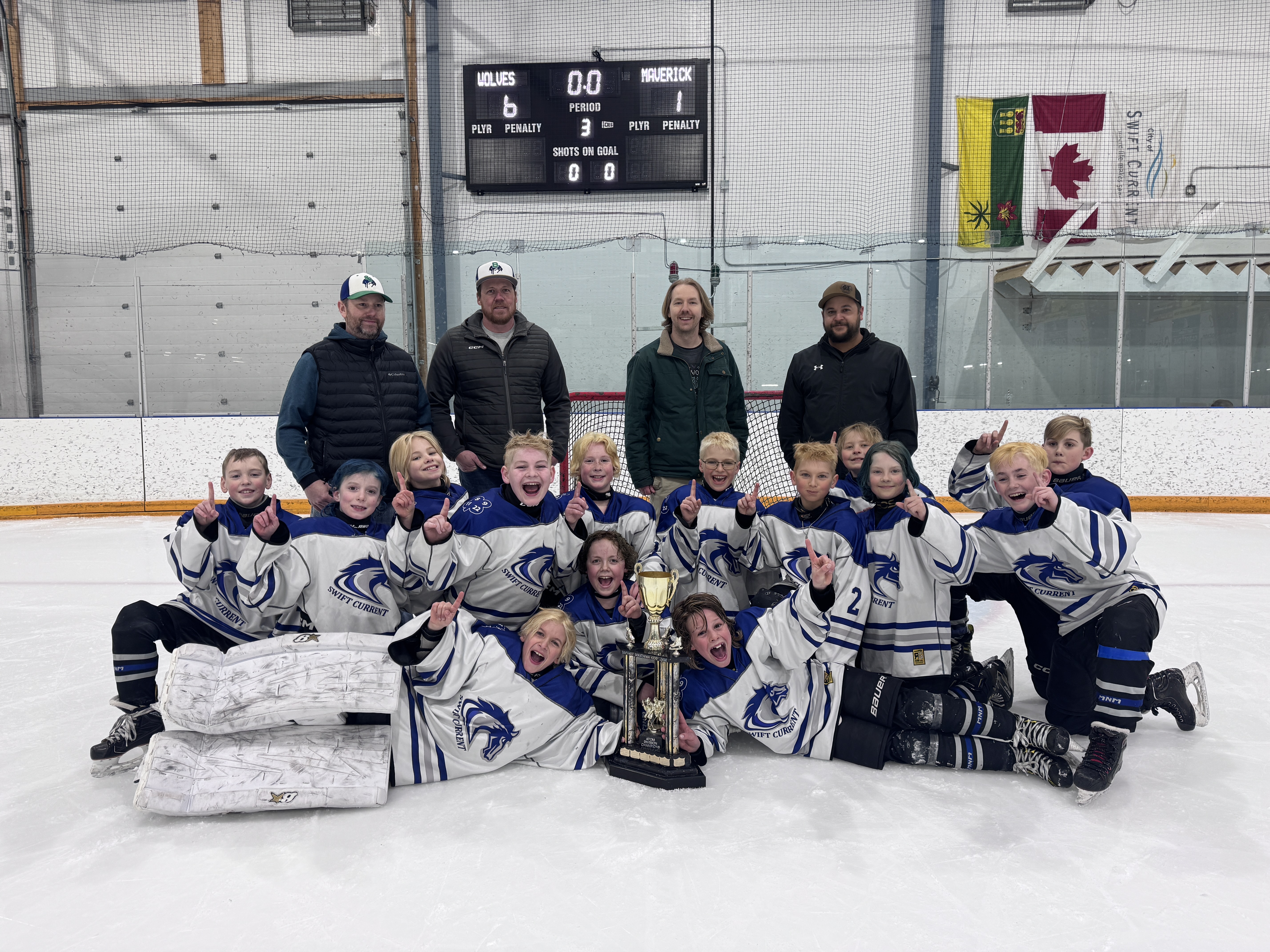 Ice Wolves crowned SSHL U11 champions - SwiftCurrentOnline.com - Local ...