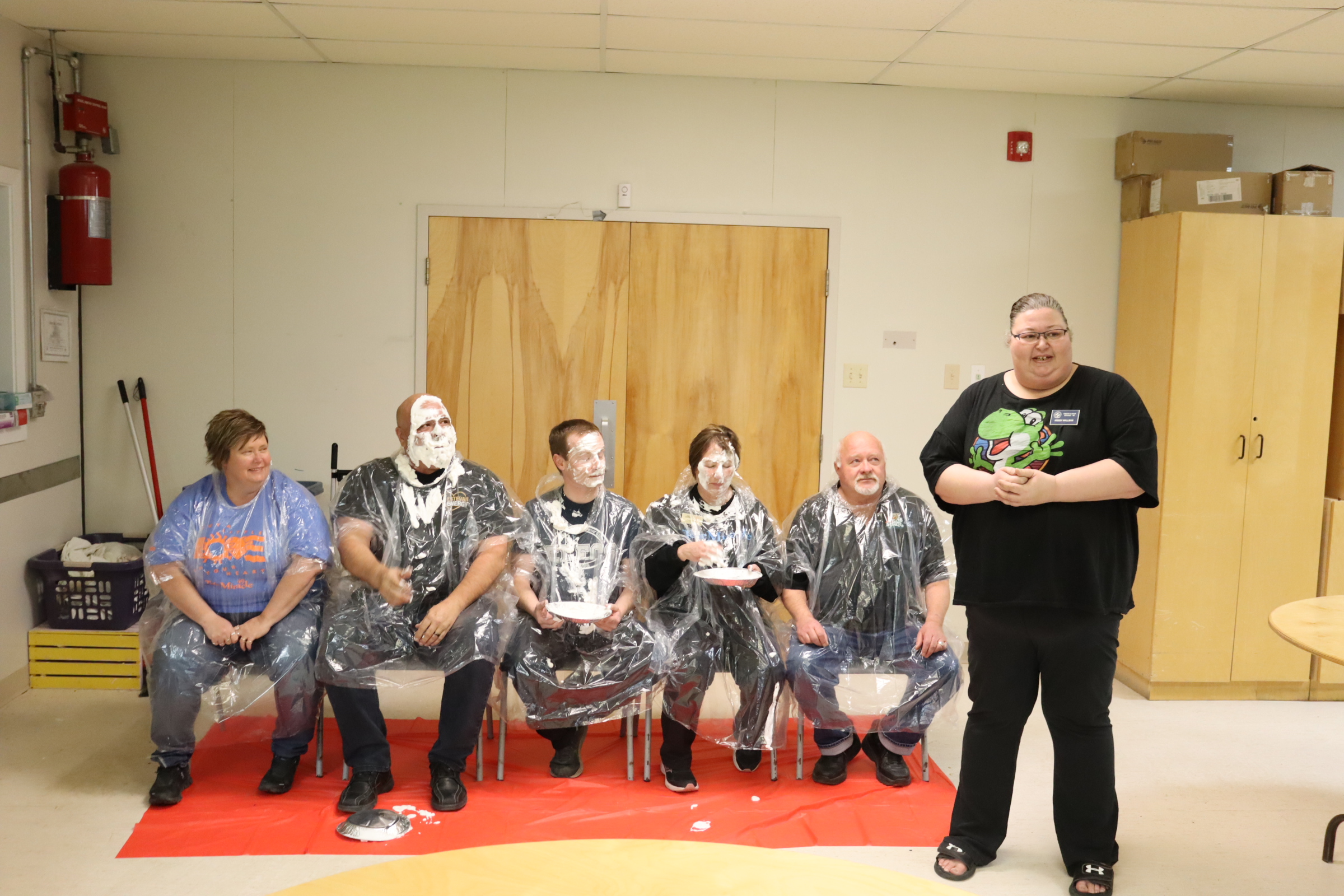 ️Estevan community members get pied following Kinettes fundraiser ...