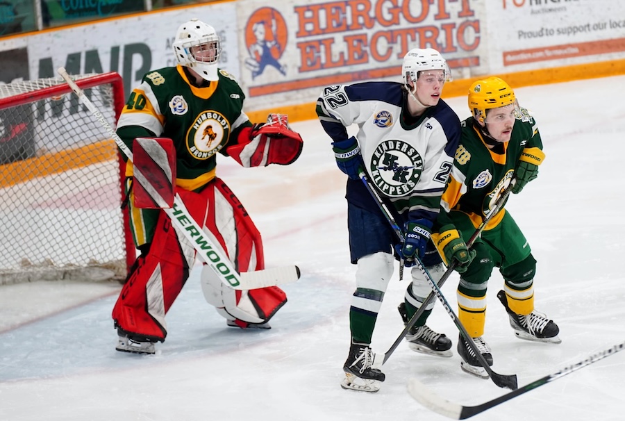 Broncos clinch a playoff spot and move into 6th place in the SJHL ...