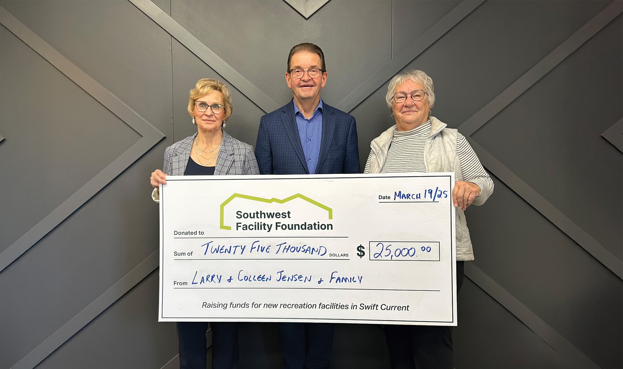 Another significant donation to the SWFF - SwiftCurrentOnline.com - Local news, Weather, Sports ...