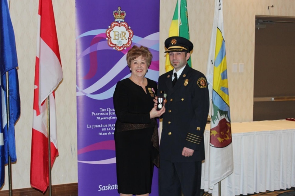 Trio of medals for Deputy Fire Chief Mitchel Hope for contributions to ...