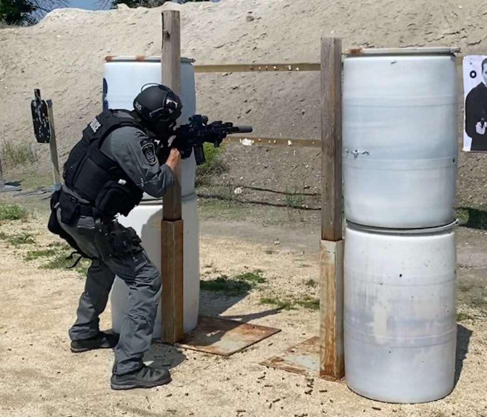 Tactical team brushes up on bus assault procedures ...