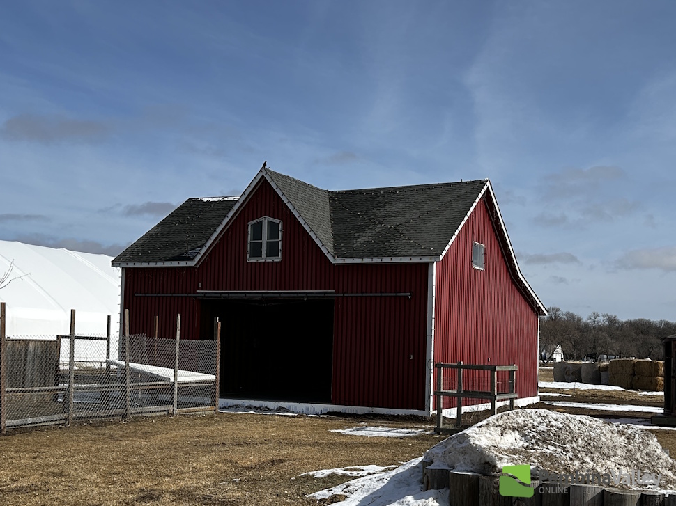 What happened to the red barn on the north side of Winkler ...