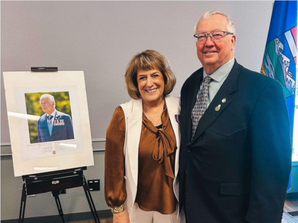 Chinook’s Edge Trustee, Kathy Kemmere, receives King Charles III ...