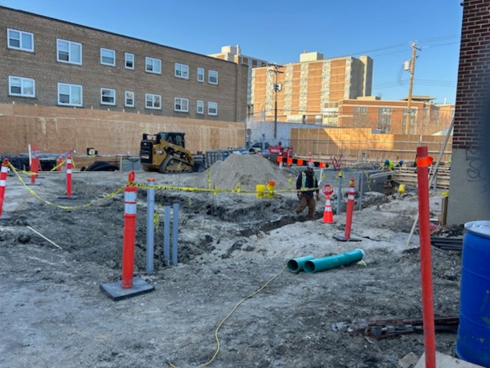 Agape Table construction in full swing, preparing to feed even more ...