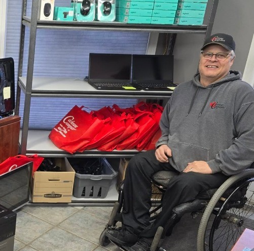 Local business donates computers to help Cochrane families ...