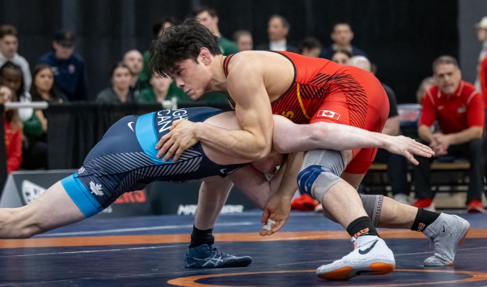 U Sports wrestling champion credits Cowboys, St. Tim's for his work ...