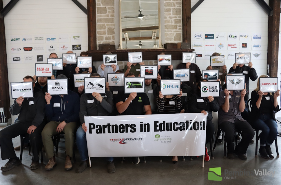 High school apprenticeship program celebrates local business partners ...