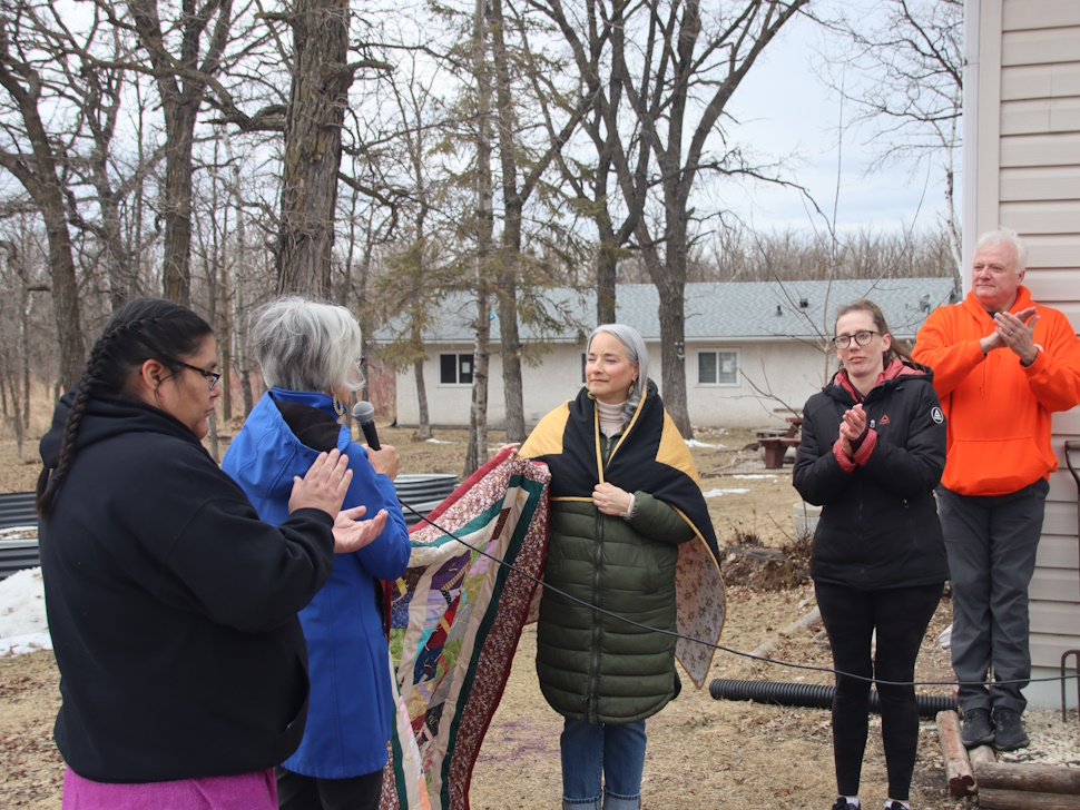 Minister Nahanni Fontaine visits El'dad Ranch to see benefits of the ...