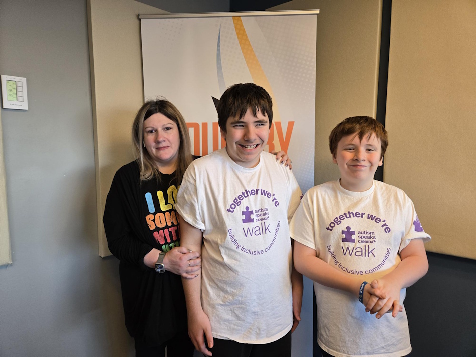 Grade 7 student Austin Hunter promotes kindness and respect for Autism ...