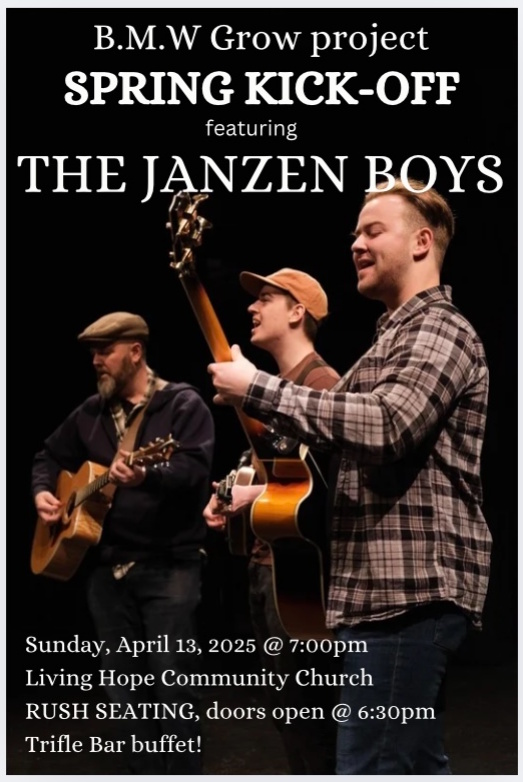 Community concert and fundraiser to support the BMW Foodgrains Growing ...