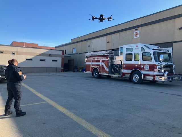 Olds Fire Department goes airborne as drone project joins emergency ...