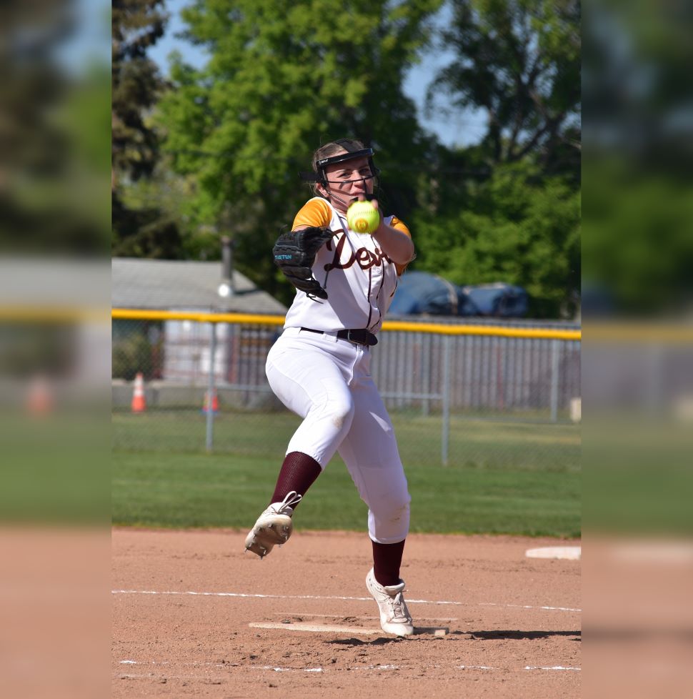 Pitching it forward — Estevan athlete helps young softball players ...