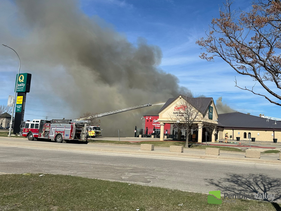 Fire at Quality Inn in Winkler: Steer clear of Main Street ...