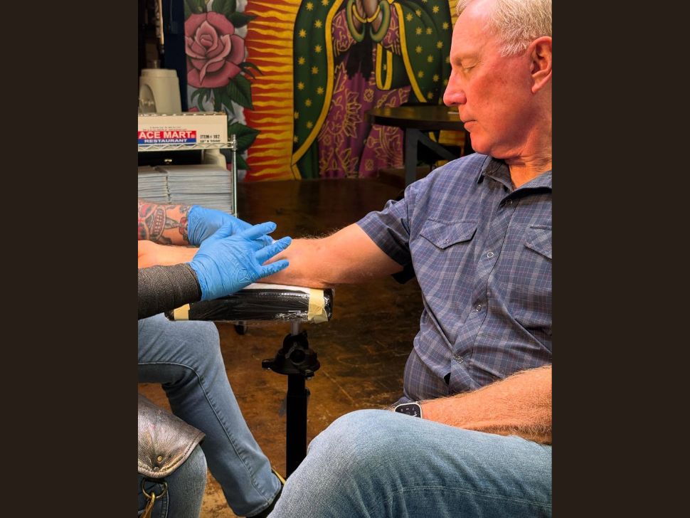 Pastor Max Lucado marks 50 Years of grace with tattoo tribute to Christ ...