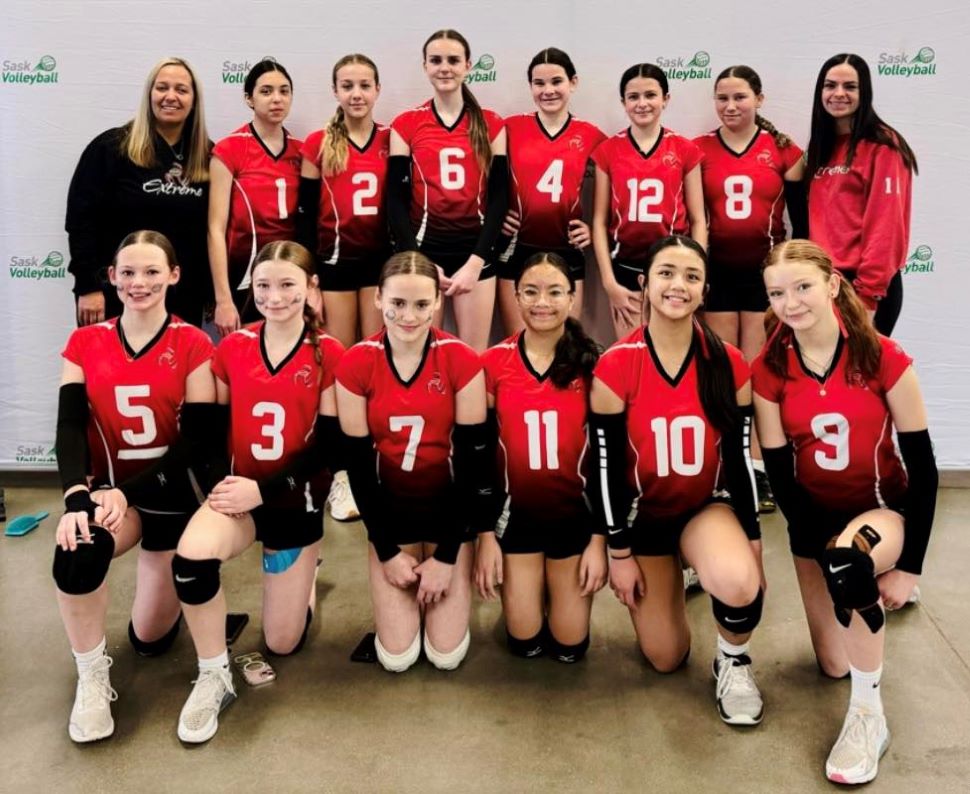 Estevan Extreme 13U Girls finish strong at volleyball provincials ...