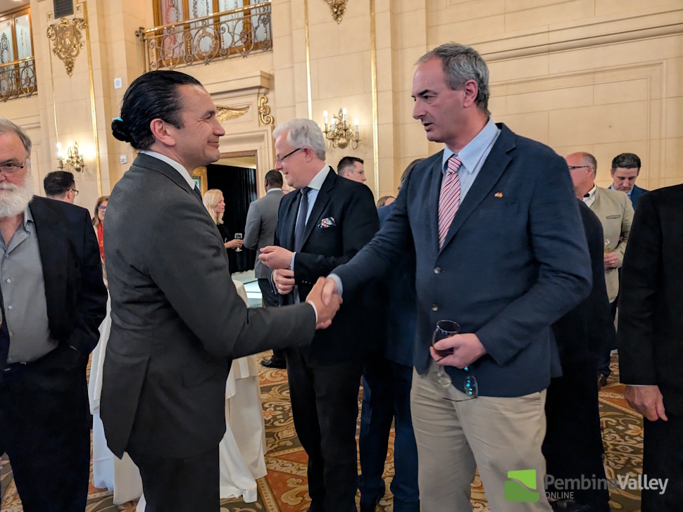 A direct link from Morden to Europe: CFDC director meets with 18 ...