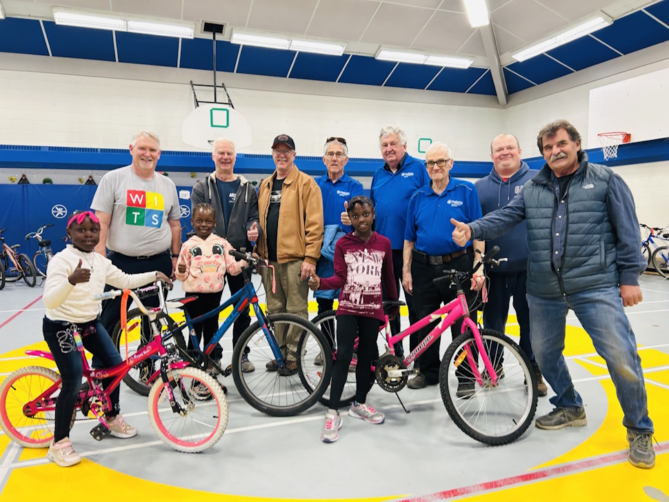 Optimist Club helps Fairview Elementary students with bike donation ...