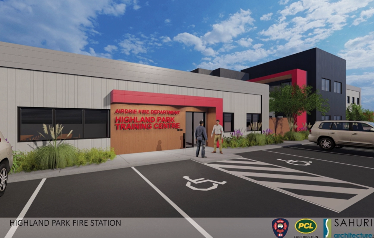 Airdrie’s fourth fire station: Built to last 50+ years, construction ...