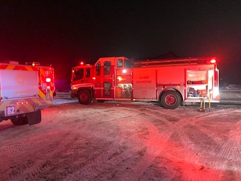 Hay bale fire brings out High River Fire Dept on Saturday ...