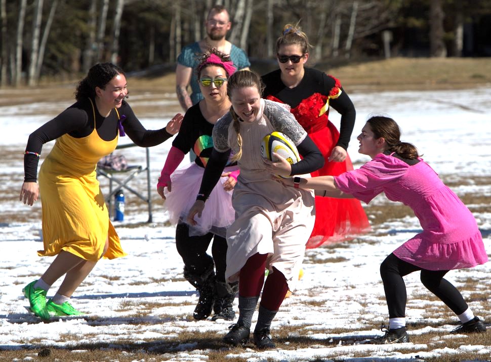 Gowns, cleats, and game faces: Rugby meets Prom Night in Redwood ...
