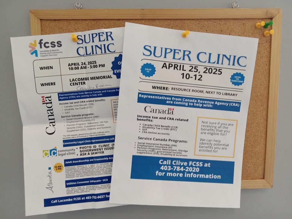 Lacombe and Clive residents invited to FCSS Spring Super Clinics for in ...