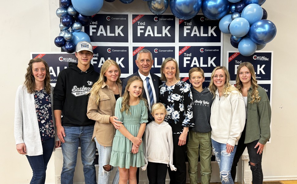 Ted Falk re-elected in Provencher - PembinaValleyOnline.com - Local ...