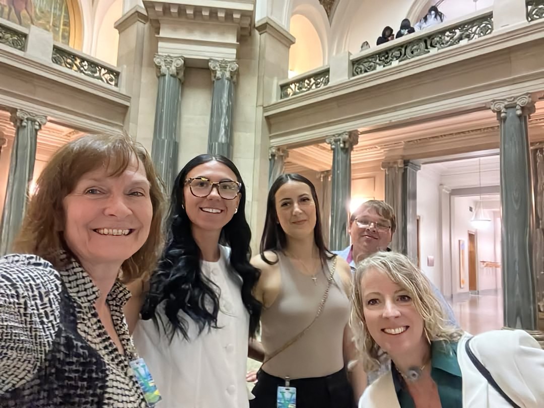 Square One attends, is recognized at Legislative session, introduced by ...