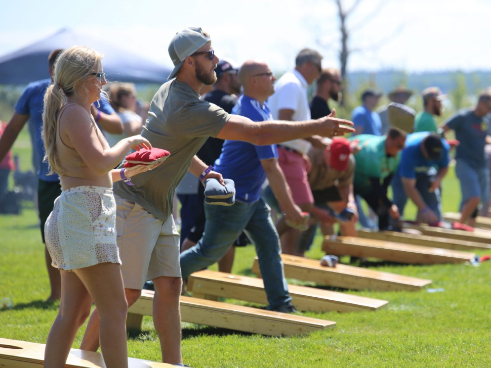 A "hole" lot of fun to be had at this weekend's cornhole tournament ...