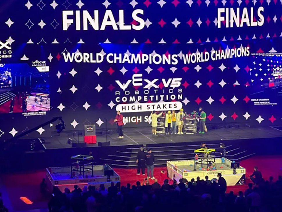 Morris robotics team wraps up showing on the World stage ...