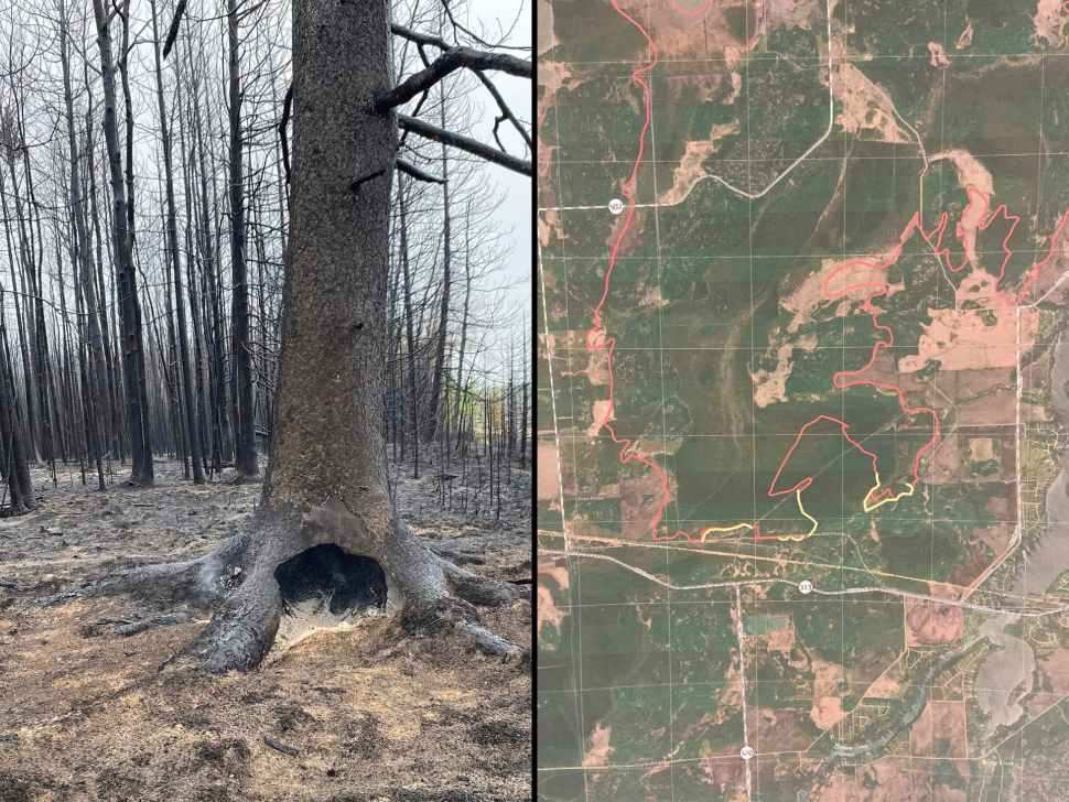 Slow going, fire fighters continue to make progress with ongoing ...